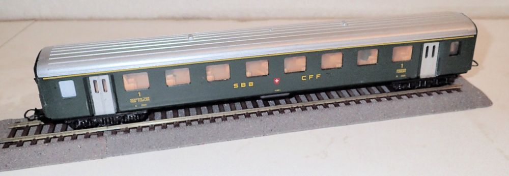 LIMA H0 - SBB EW I - Grün 1 Kl. mit AC-Räder | Kaufen auf Ricardo
