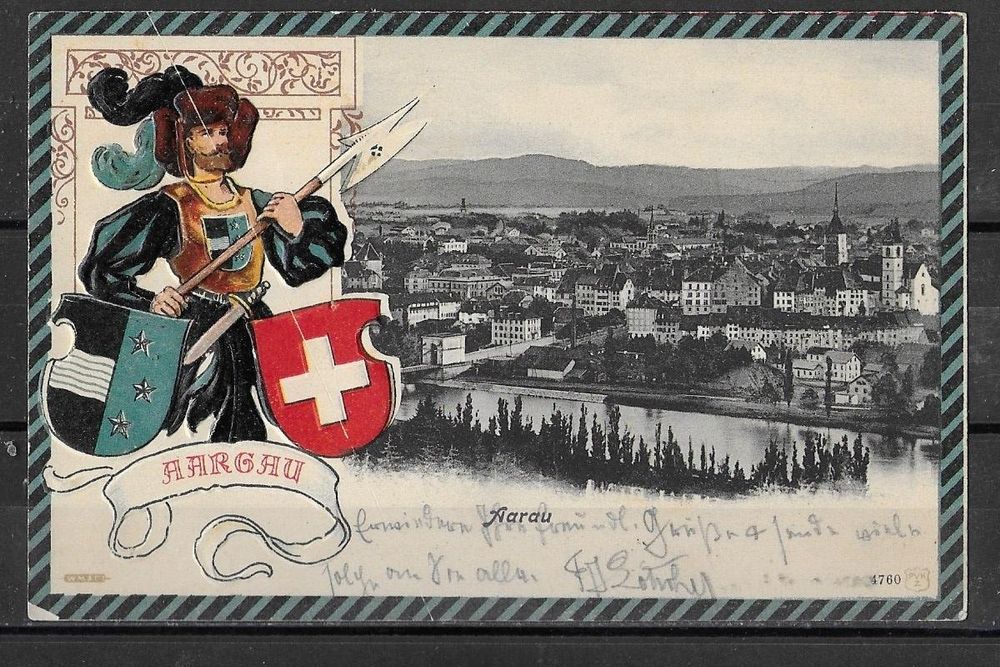 AG Aarau 1902 (Prägedruck-Litho) | Kaufen auf Ricardo