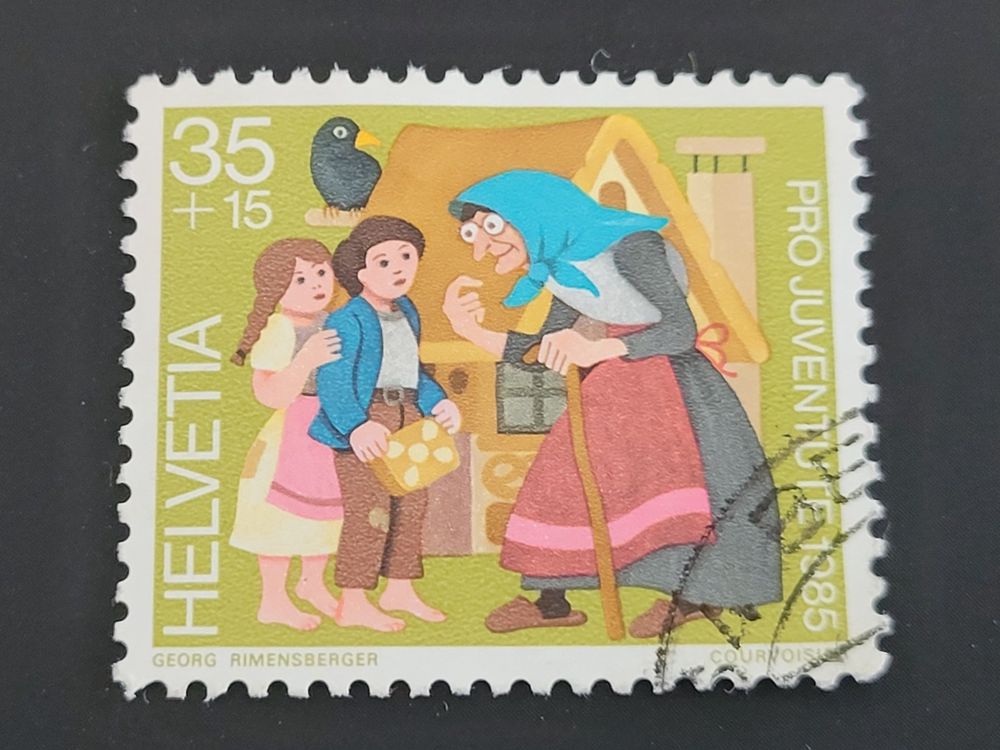 Timbre CH - Pro-Juventute 1985 (26.XI) N° 294 - Hänsel & Gre (Gebraucht ...