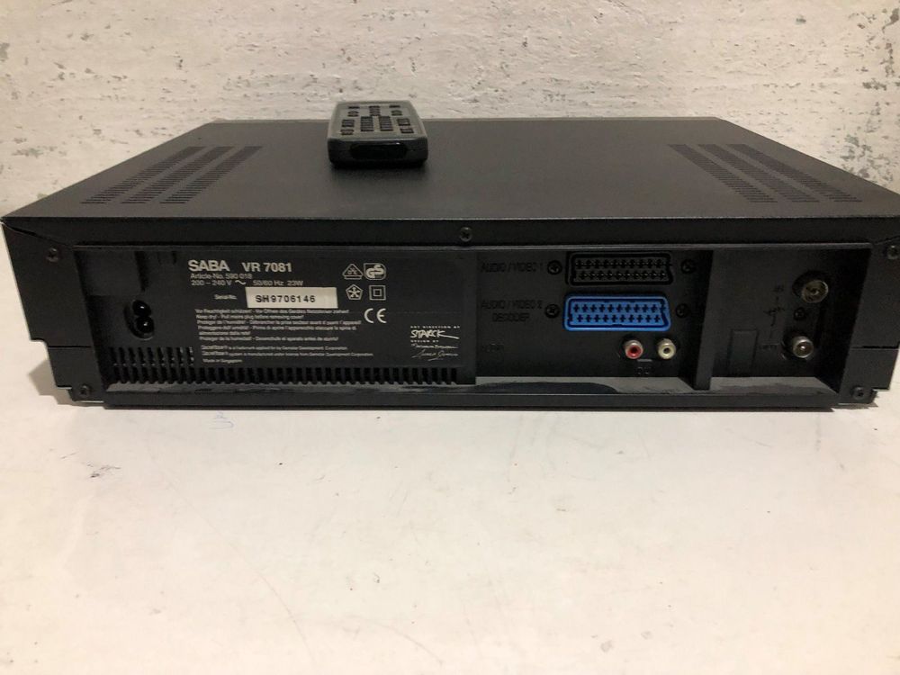 Videorecorder SABA VR 7081 (Gebraucht) in Biel-Bienne für CHF 50 – mit ...