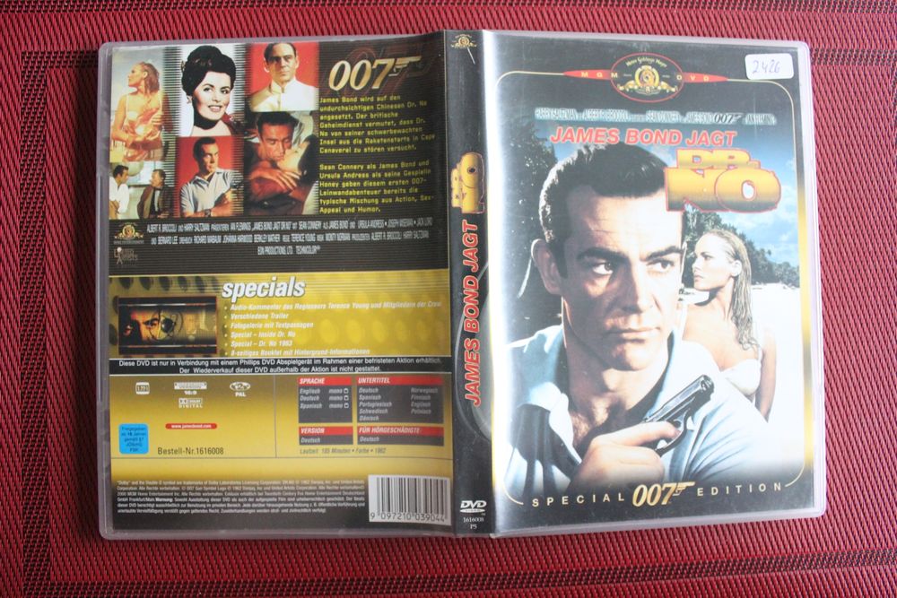 James Bond - Jagt Dr. No | DVD (2426) (Gebraucht) in Geroldswil für CHF 2 – mit Lieferung auf ...
