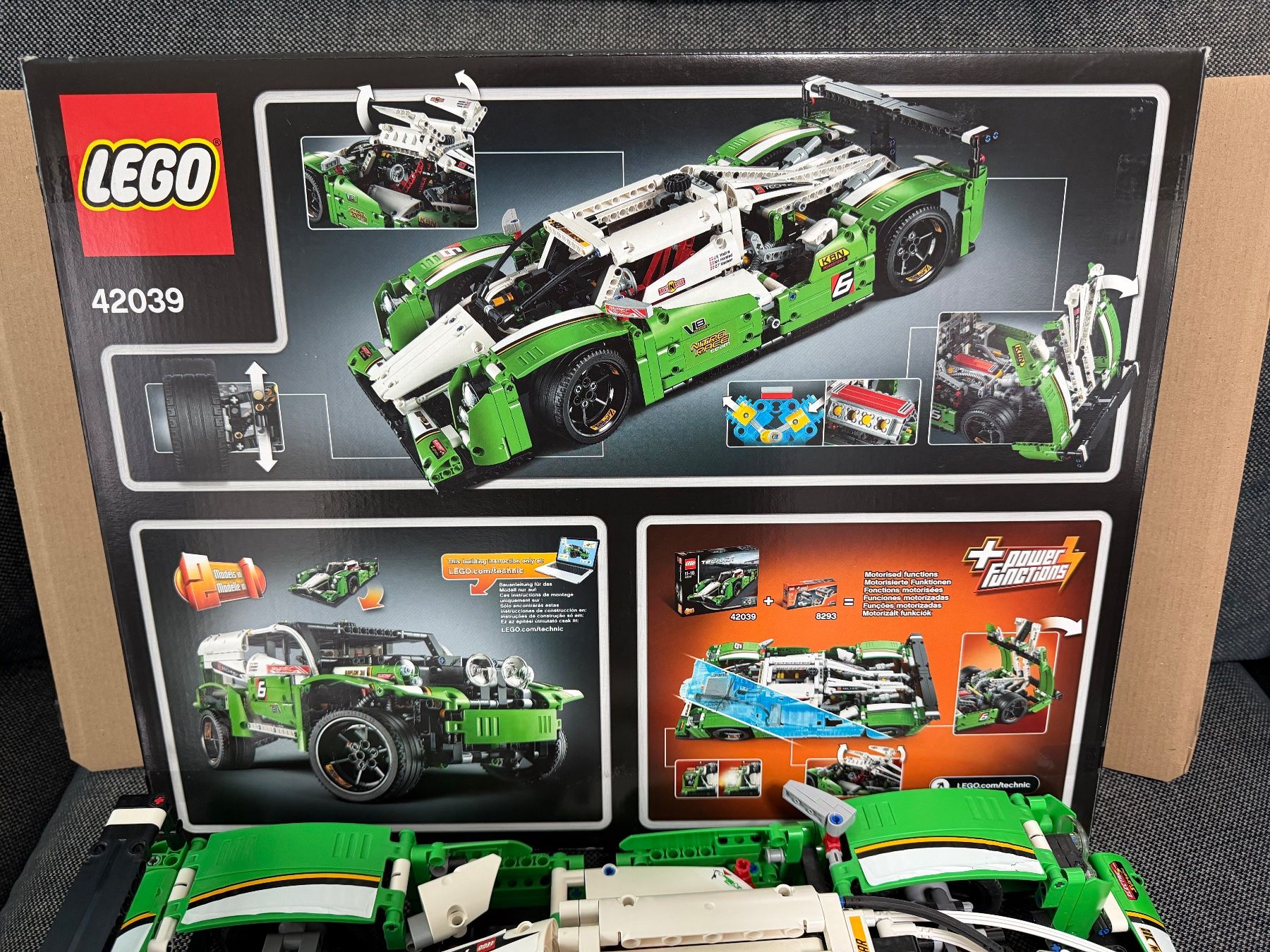 LEGO Technic 42039 24 Stunden Rennwagen mit Anleitung & OVP (Gebraucht ...