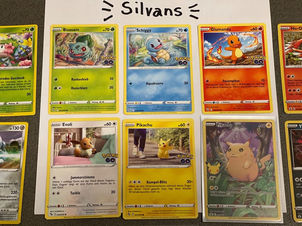 Pokemon 382 Karte XXL Set Deutsche Sammlung ink. GO Pikachu (Neu ...