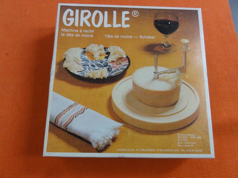 Originale La Girolle Käsehobel für Tête de Moine (Neu (gemäss ...