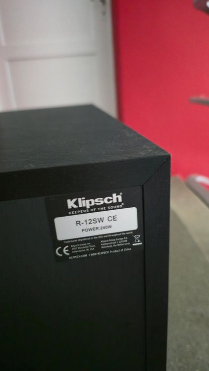 Klipsch R-12SW Subwoofer (Bass) (Gebraucht) in Wabern für CHF 91 – nur ...