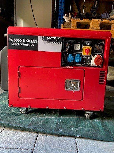 Dieselgenerator PG-6000-Silent (Gebraucht) in Wolfisberg für CHF 1000 – nur Abholung auf Ricardo ...