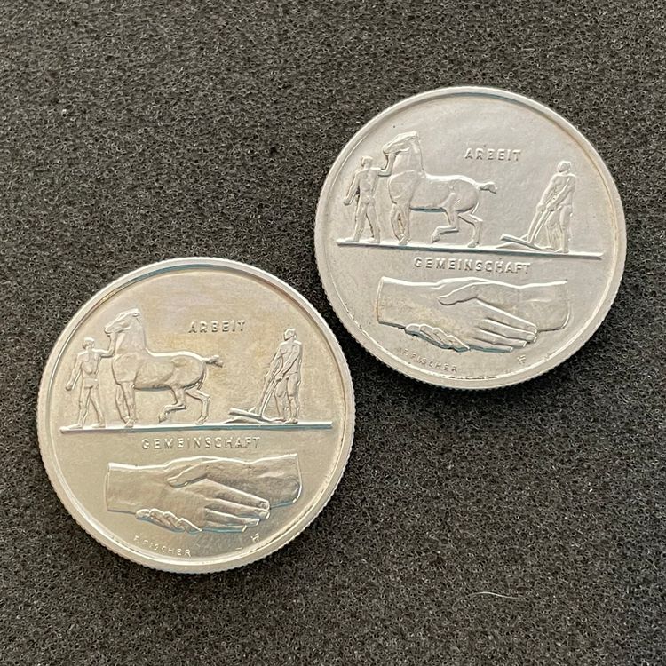 2 x 5 Franken Schweiz Silber Landi 1939 | Kaufen auf Ricardo