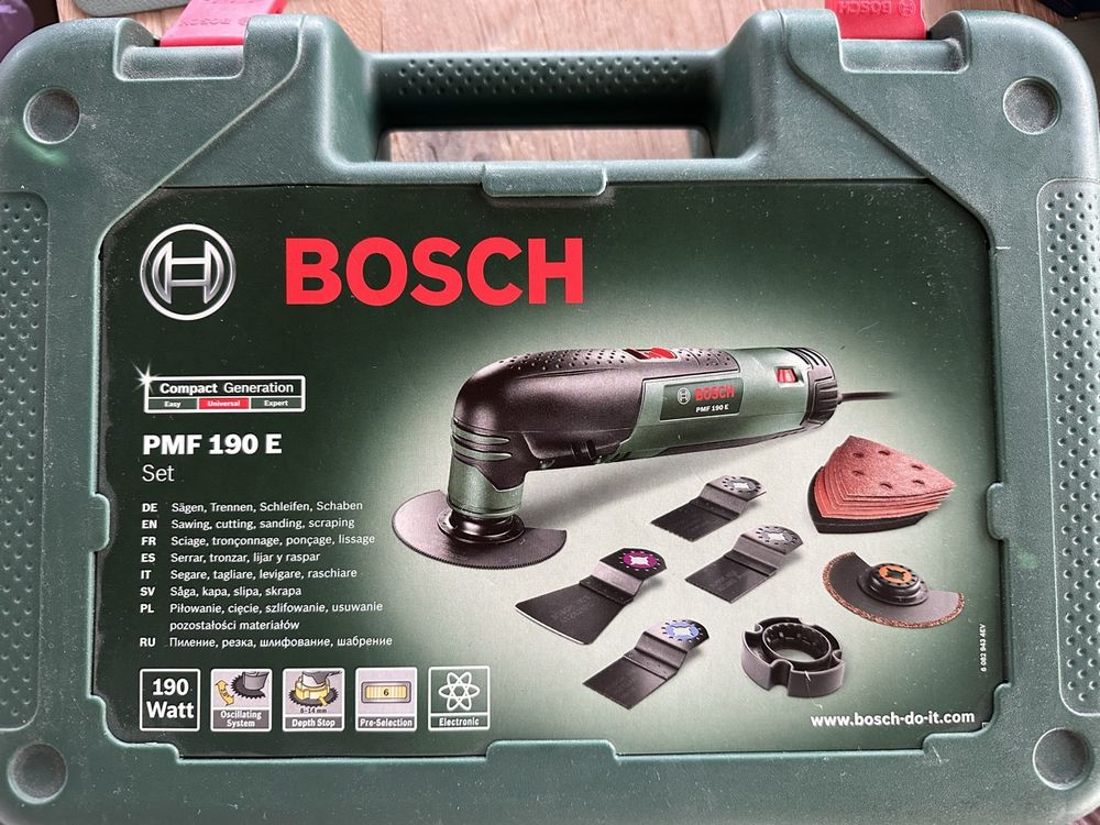 Bosch PMF 190 E Multifunktionswerkzeug Set (Neu (gemäss Beschreibung ...
