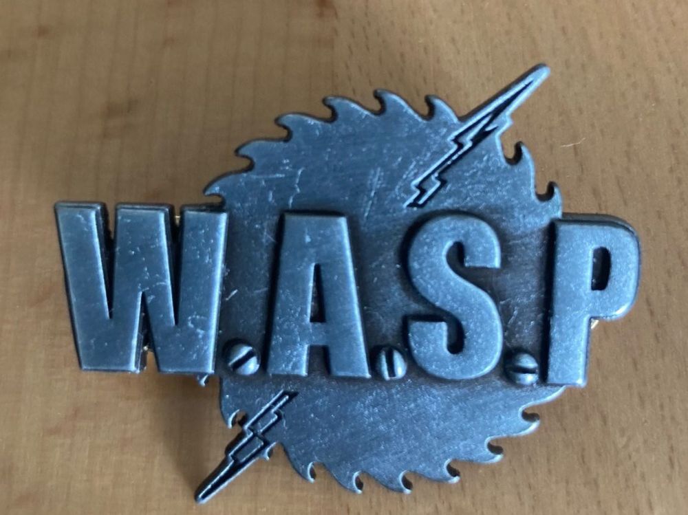 W.A.S.P. Pin Anstecker Punk Metal Rock Band (Neu (gemäss Beschreibung)) in Horn für CHF 6 – mit ...