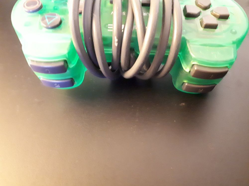 Sony Playstation 1 PS1 - BLAZE Controller - clear green grün | Kaufen ...