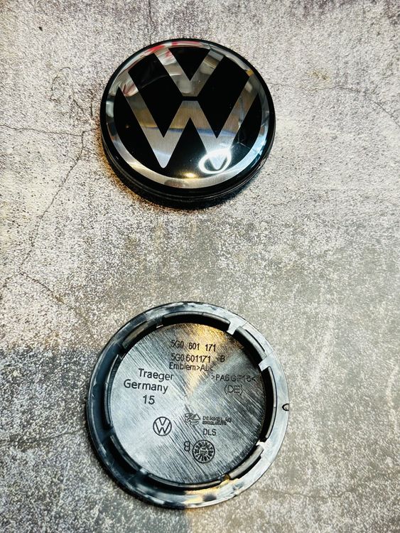 VW Nabendeckel 65mm Radnaben Deckel Felgendeckel 5H0601171 (Neu und ...