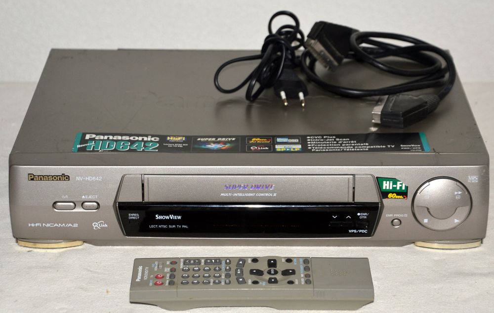 Videorecorder VHS Panasonic NV-HD642F magnétoscope (Gebraucht) in ...
