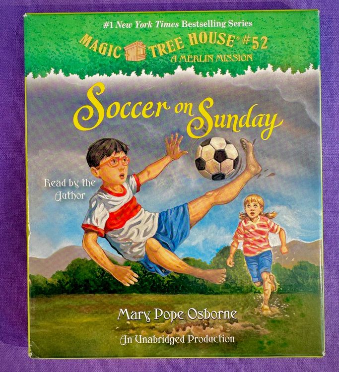 Magic Tree House #52: Soccer on Sunday audio CD collection (Gebraucht ...
