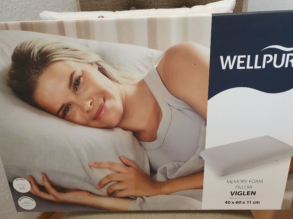 Schãne Wellpur Kissen 40x80 Ebenbild