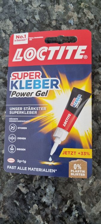 Loctite Superkleber Power Gel, Neu +33% | Kaufen auf Ricardo