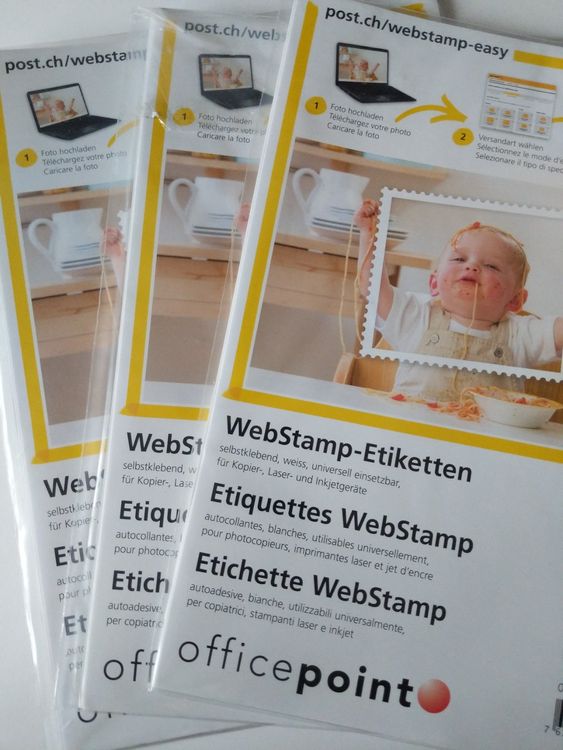 WebStamp Etiketten (Neu und originalverpackt) in Wolhusen für CHF 5 ...