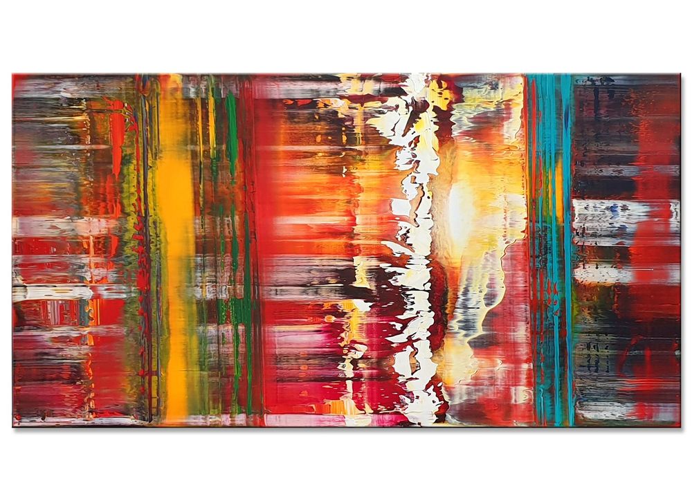 Original Malerei Gemälde "Wet Moon" von Dieu (Neu (gemäss Beschreibung)) in Dresden für CHF 980 ...