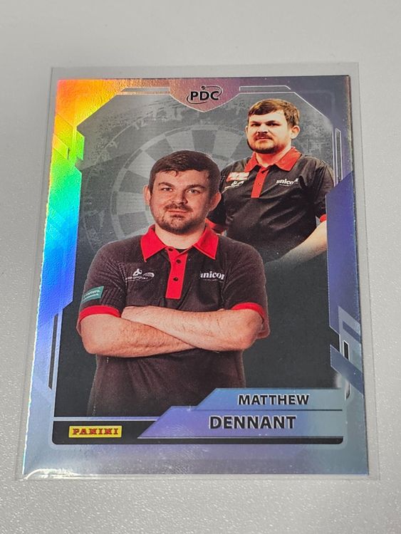 Darts 2026 PDC World Champ., Basekarte Matthew Dennant (Gebraucht) in ...