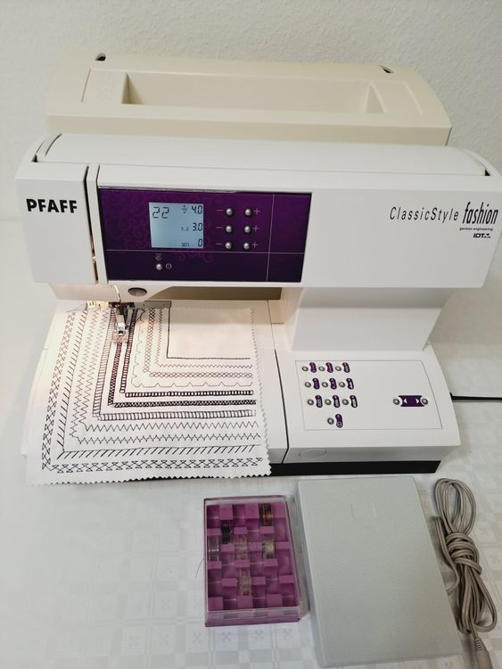PFAFF CLASSICSTYLE MIT IDT GARANTIE 3MT FRISCH REVIDIERT (Gebraucht) in ...