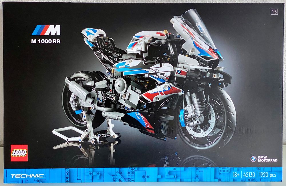 LEGO TECHNIC: BMW M1000 RR Motorrad 1:5 (42130) OVP (Neu und ...
