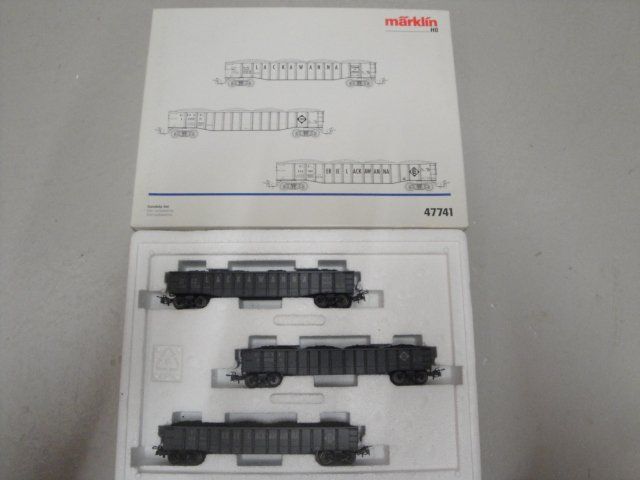 Märklin HO 47741. Coffret de 3 wagons gondola, selon photos | Kaufen auf Ricardo