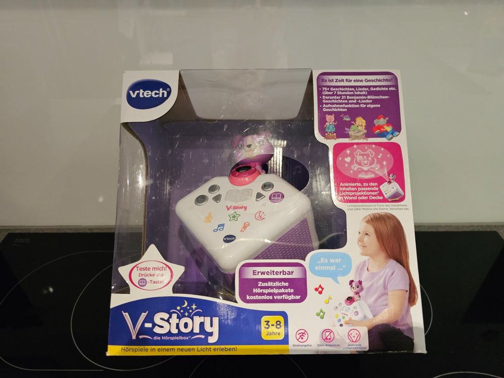 NEU VTECH V-Story Hörspielbox, Pink ( 80-608065 ) | Kaufen auf Ricardo