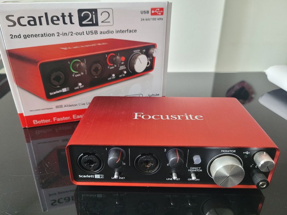 Scarlett 2i2 2-in/2-out USB audio interface | Kaufen auf Ricardo