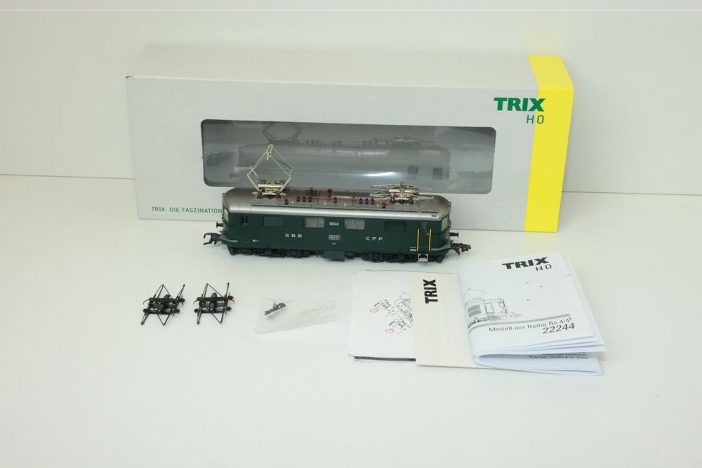 SBB Re 4/4 I 10040 Trix 22244 DCC Sound - lesen! (Neu (gemäss ...