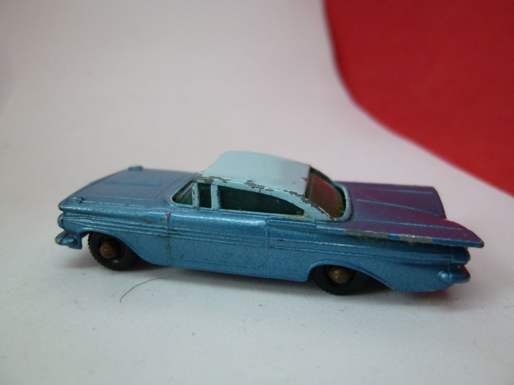 Chevrolet Impala - blau - Matchbox Lesney No 54 - mit Haken | Kaufen ...