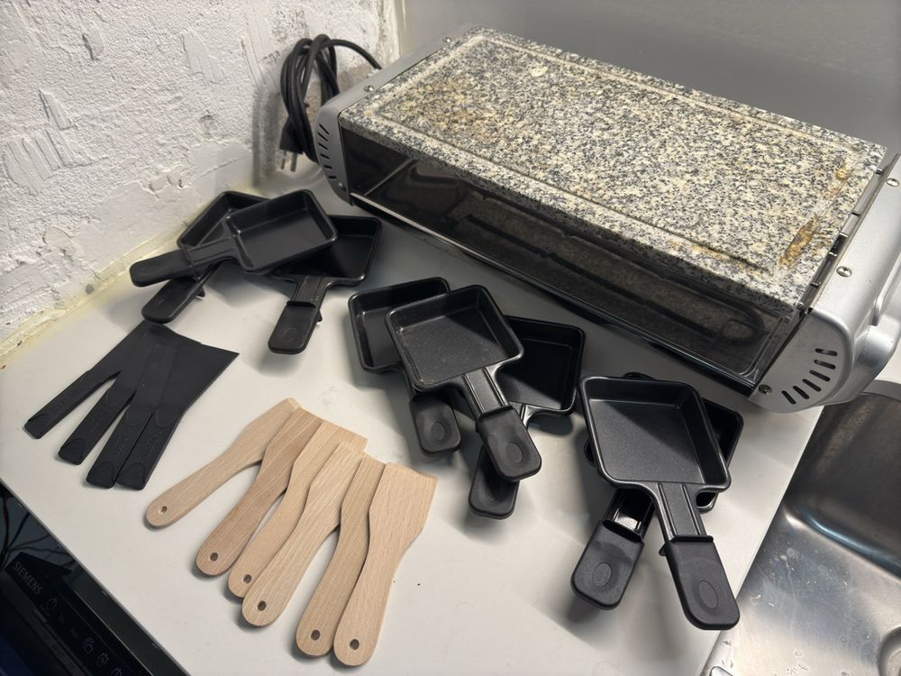 Raclette-Grill mit Steinplatte PrimaVista (Landi) (Gebraucht) in ...