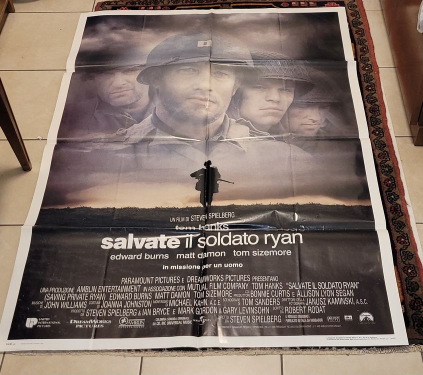 Salvate il soldato Ryan manifesti vari cinema (Usato) a Lugano per CHF ...