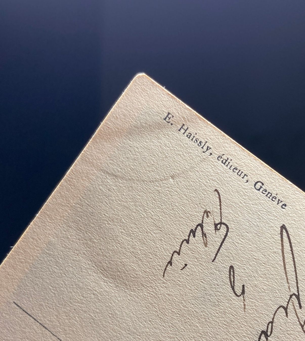 Genève, Ile J.-J. Rousseau, 1907 (Gebraucht) in Lenzburg für CHF 2 ...