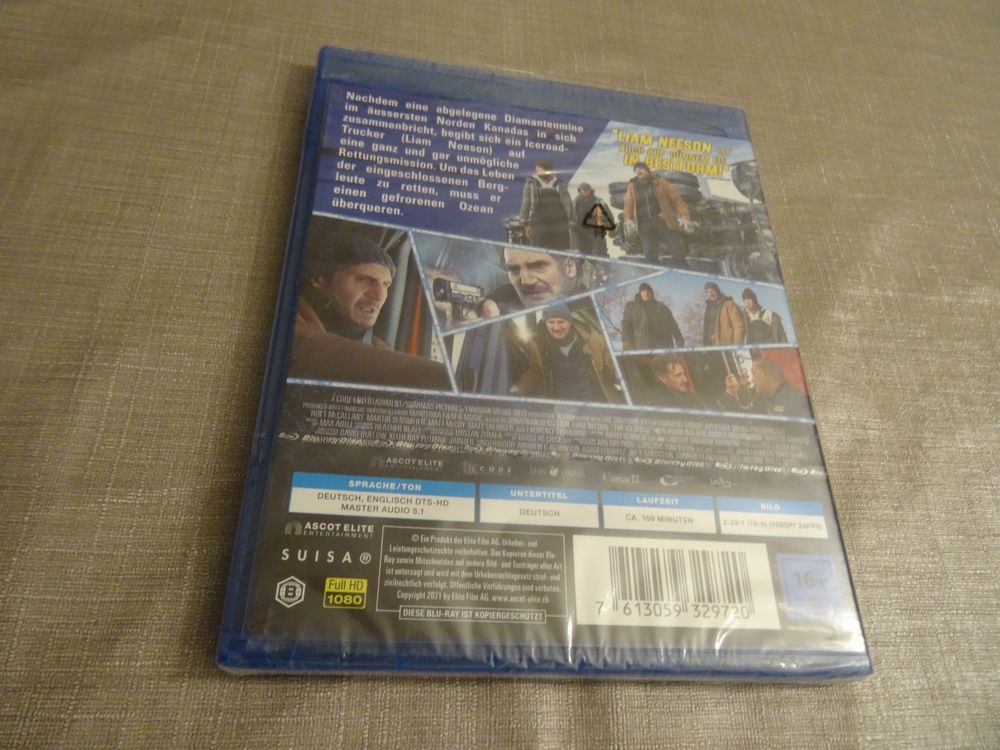 The Ice Road - Liam Neeson, Blu-Ray, Neu & Versiegelt! (Neu und ...