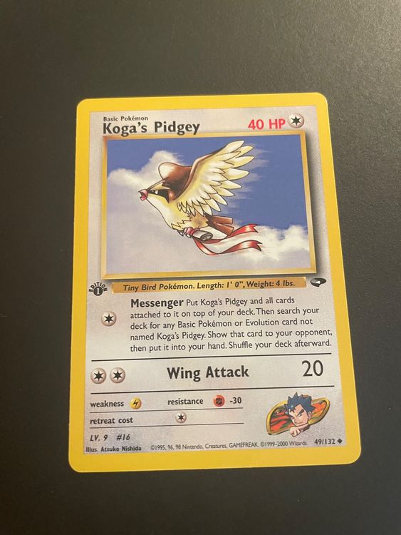 Koga's Pidgey Gym Challenge 49/132 | Kaufen auf Ricardo Koga's Pidgey Gym Challenge 49/132 | Kaufen auf Ricardo