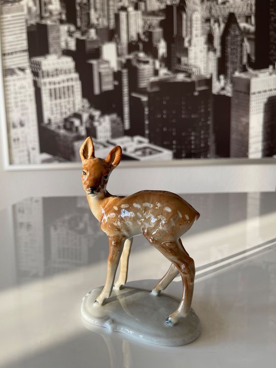 Wagner & Apel Porzellan WA Figur Rehkitz Bambi Weihnachten (Gebraucht) in Zürich für CHF 70 ...