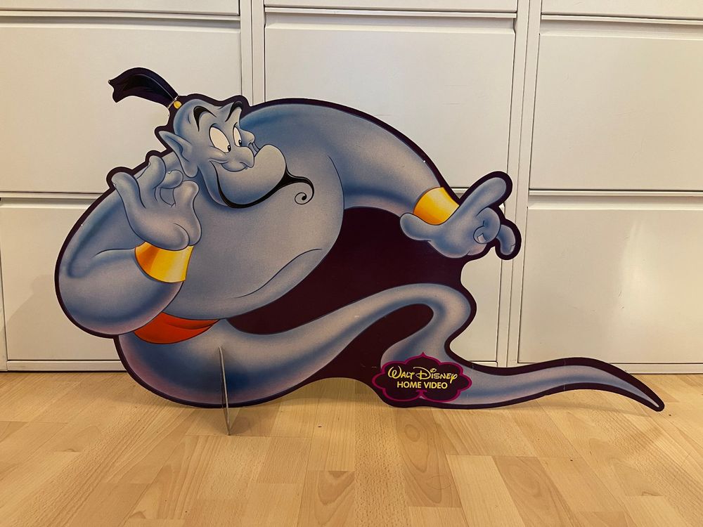 Aufsteller Genie aus Disney's Aladdin 1992 - Rarität (Gebraucht) in ...