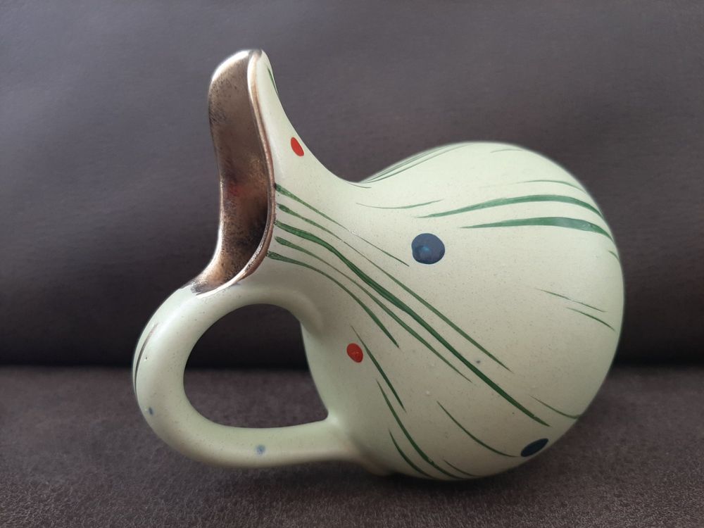 50er 60er J. vintage Wekara Keramik Blumenvase Mid Century (Gebraucht ...