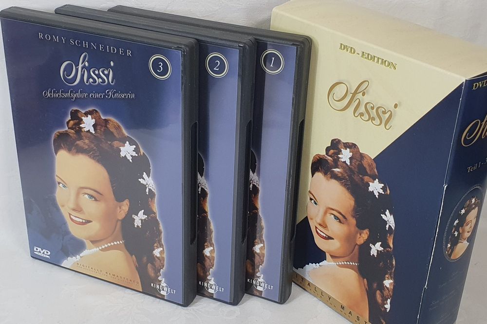 Die Sissi Trilogie (1955-57) Romy Schneider - 3-DVD-Boxset (Gebraucht) in Volketswil für CHF 12. ...
