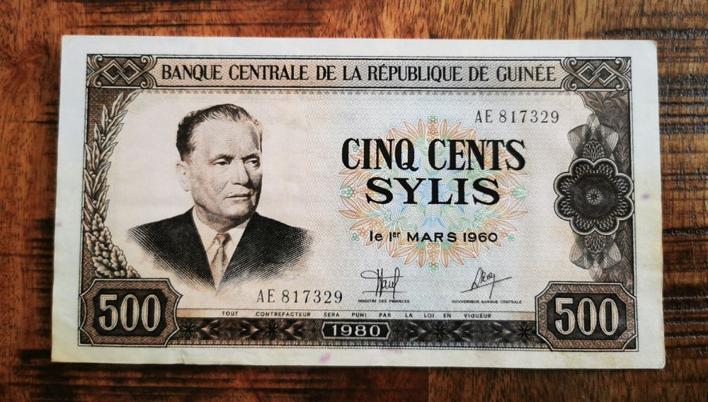 Josip Broz Tito - Guinea 500 Sylis | Kaufen auf Ricardo