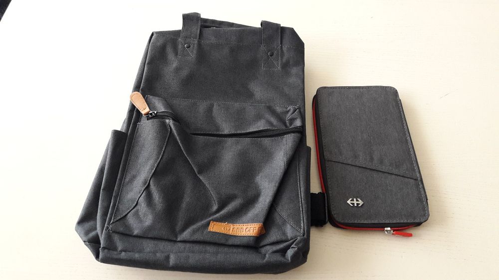 SBB Rucksack Urban & Etui für Reisedokumente (Neu (gemäss Beschreibung ...