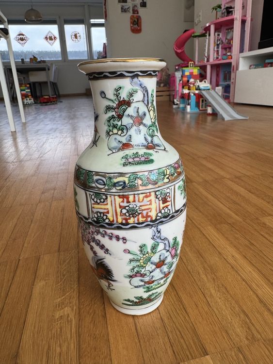 Chinese Keramik Vase (Gebraucht) in Pfäffikon SZ für CHF 29 – mit Lieferung auf Ricardo kaufen