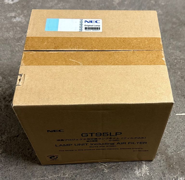 NEC Beamer Lampe GT95LP für GT950 (Neu und originalverpackt) in Rüti ZH ...