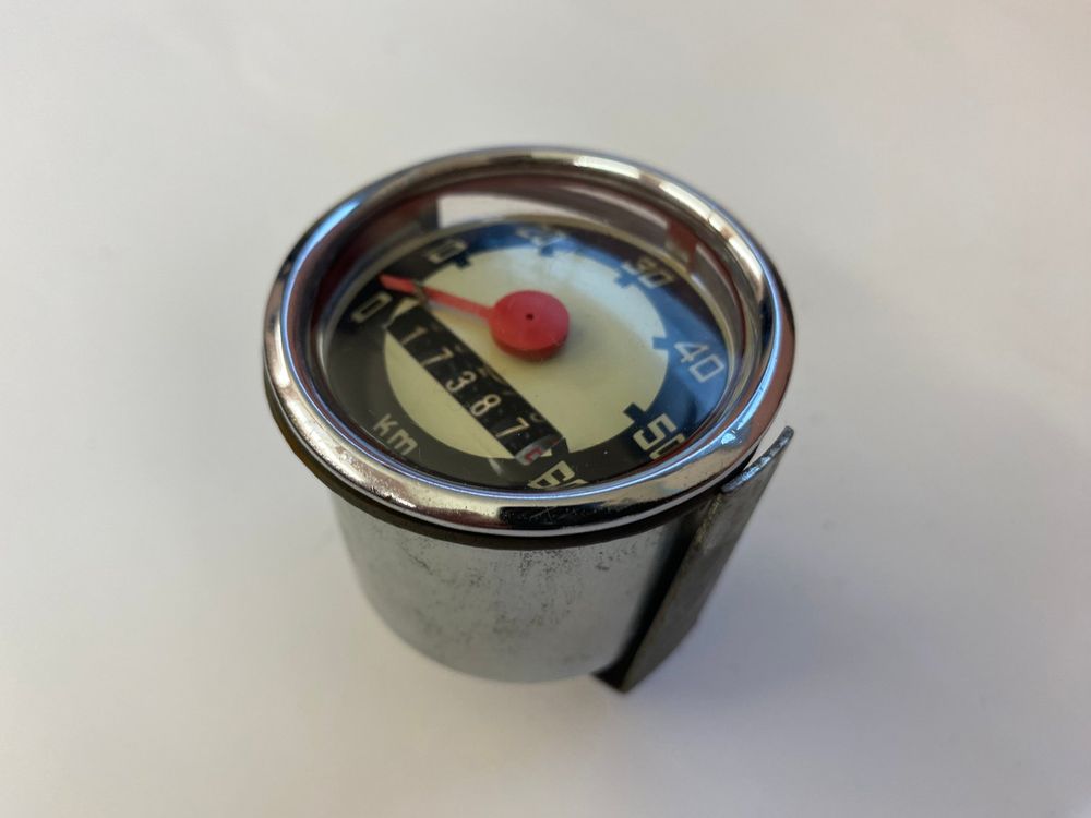 Tacho 60 km/h Ø 48 mm VDO, original Puch/Sachs, TOP | Kaufen auf Ricardo