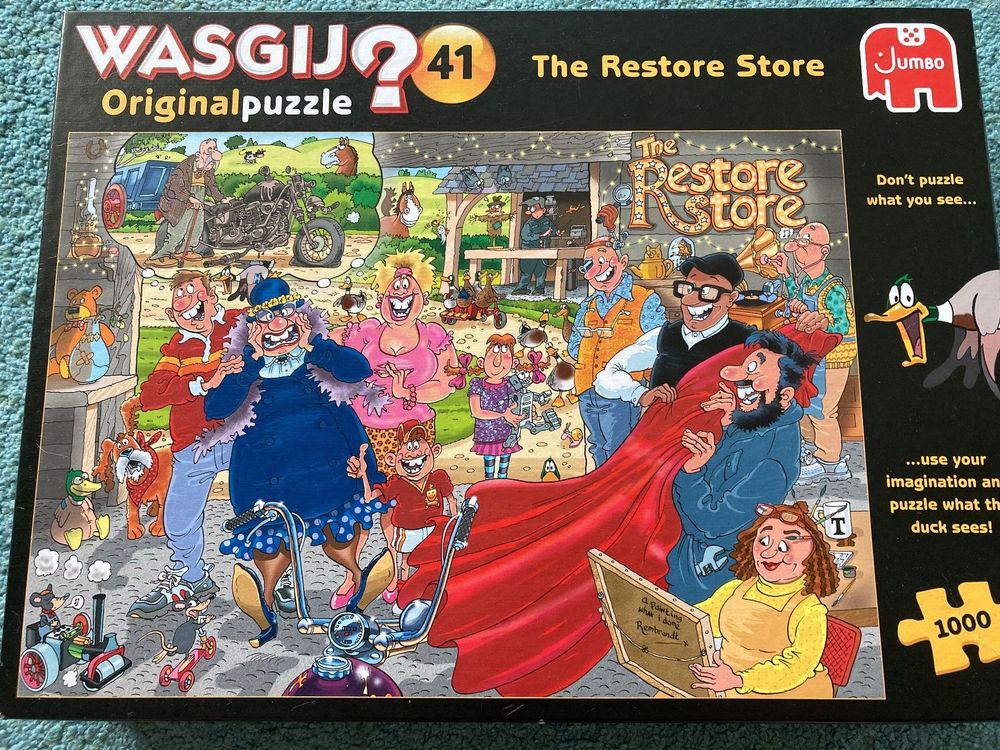 Wasgij Originalpuzzle Nr. 41 The Restore Store | Kaufen auf Ricardo