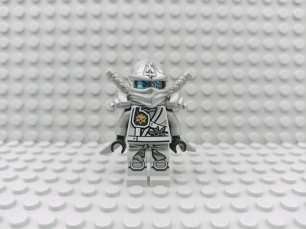 Lego Ninjago Minifigur Titan Zane Tournament Of Elements Gebraucht In
