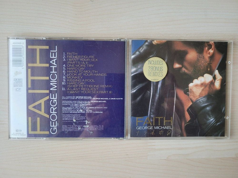 George Michael - Faith CD 1987 | Kaufen auf Ricardo