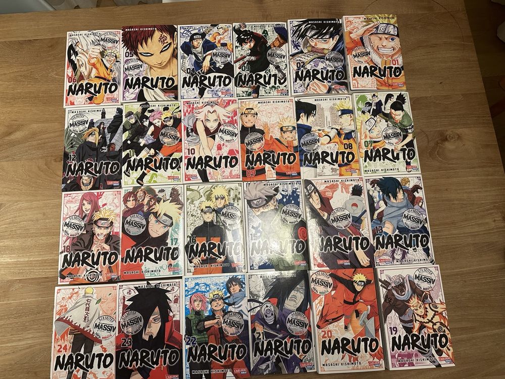 Naruto Massiv - Band 1-24 komplett (Gebraucht) in Muttenz für CHF 154 ...