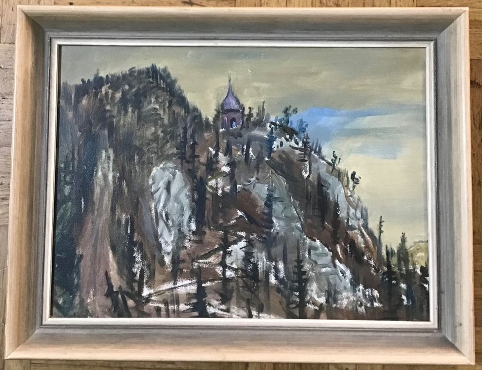 Landschaft Gemälde Unleserlich Signiert (Gebraucht) in Root für CHF 5 – mit Lieferung auf ...