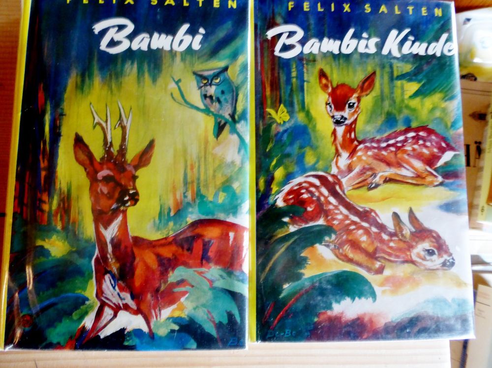 "Bambi" und "Bambis Kinder" (die 2 Bände von Felix Salten) (Gebraucht ...