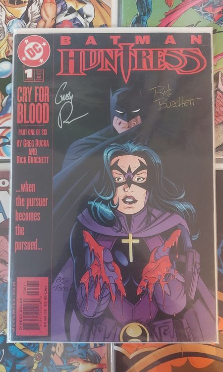 🦇 Comic Batman / Huntress: Cry for Blood #1 – signiert 🦇 (Gebraucht) in ...